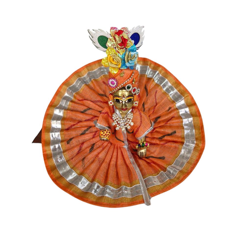 Mahashringar Summer Special Laddu Gopal Dress | Size 5 | Lahariya Design